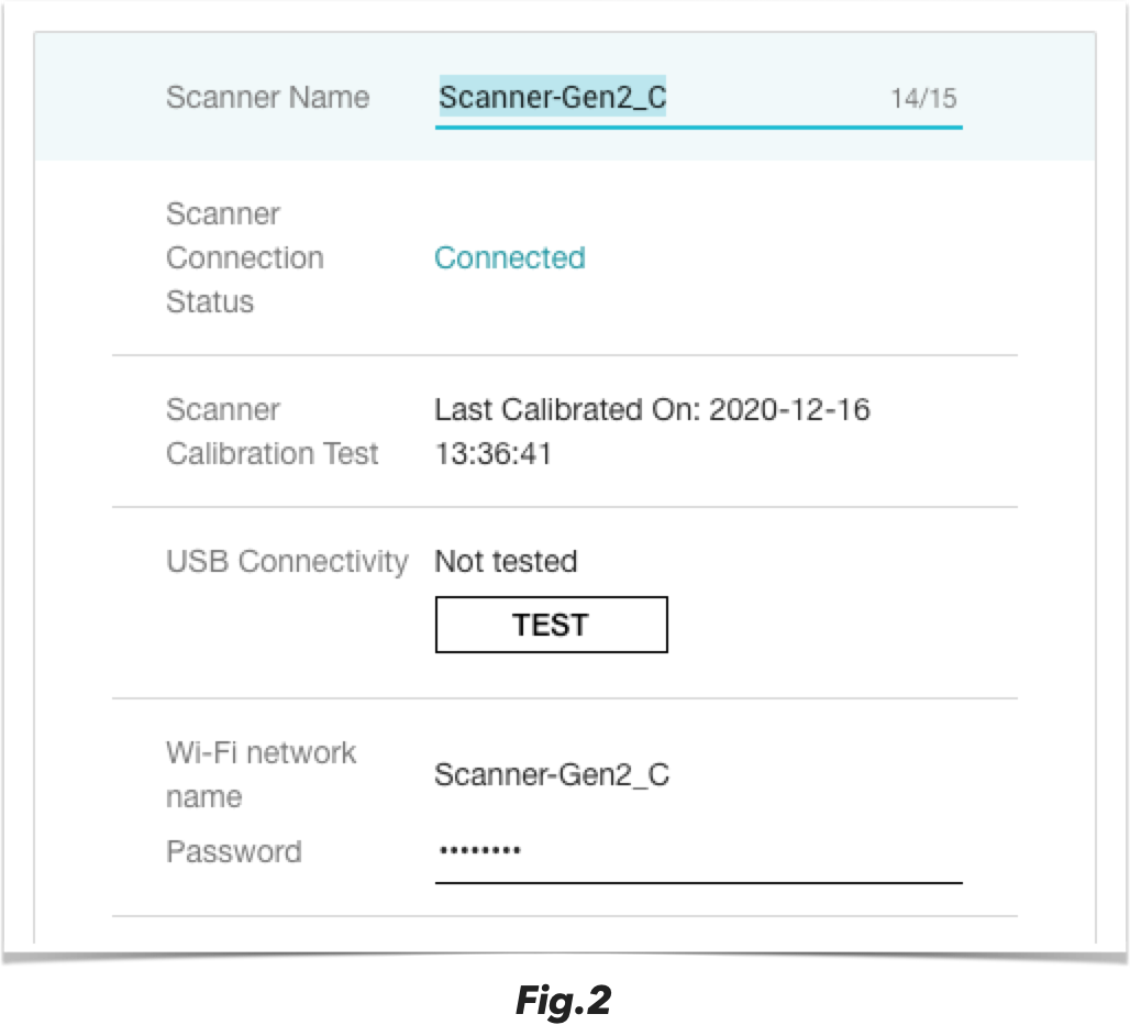 Troubleshooting - How to identify Body scanner status by its WiFi ...